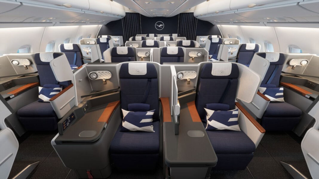 Lufthansa: Erster A380 mit neuer Business Class