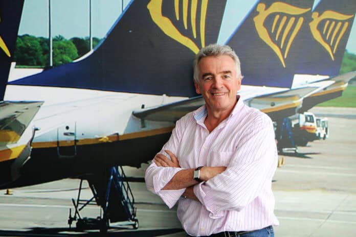 Ryanair: O’Leary bleibt bis 2032 Chef